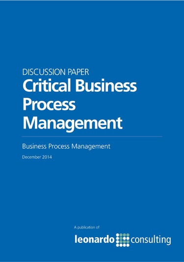 Critical Business Process Management